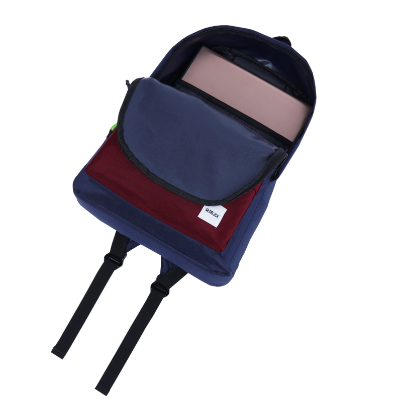 Toki Navy Maroon Backpack